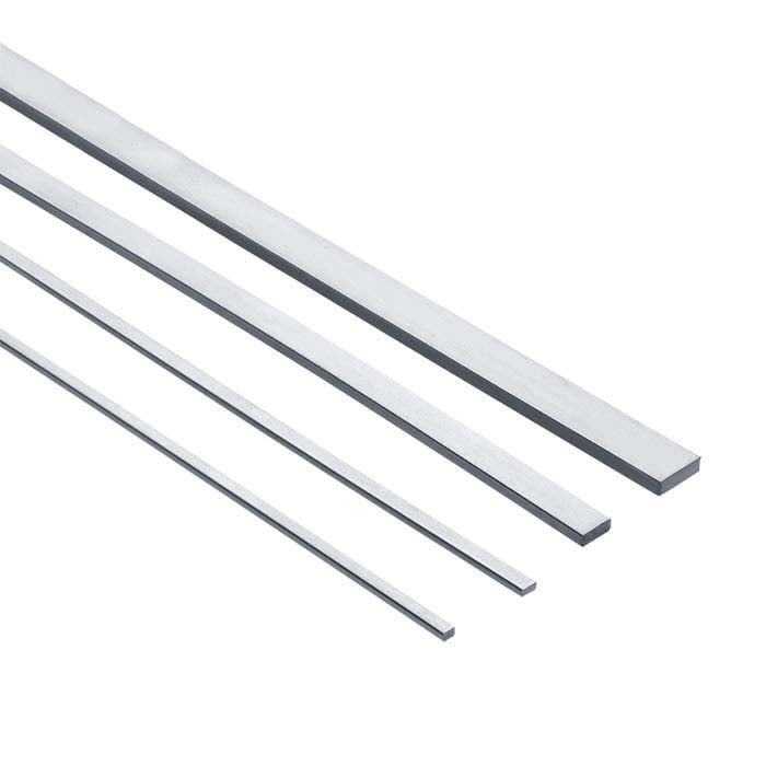 Sterling Silver Rectangle Sizing Stock, 1/2-Hard - RioGrande