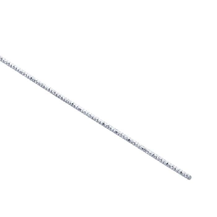 14K Nickel-Based White Gold Pattern #5 Sparkle Wire, 1.0mm, 1/4-Hard ...