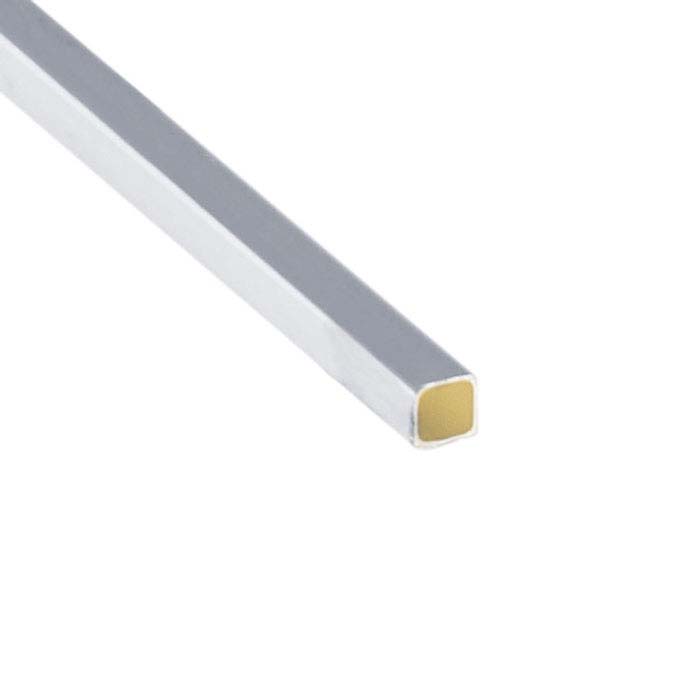 1/10 Silver-Filled Square Wire, 21-Ga., 1/2-Hard - RioGrande