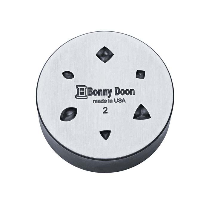 Bonny Doon Mini Coining Die Shot Plate, Combo #2 (Geometric) - RioGrande