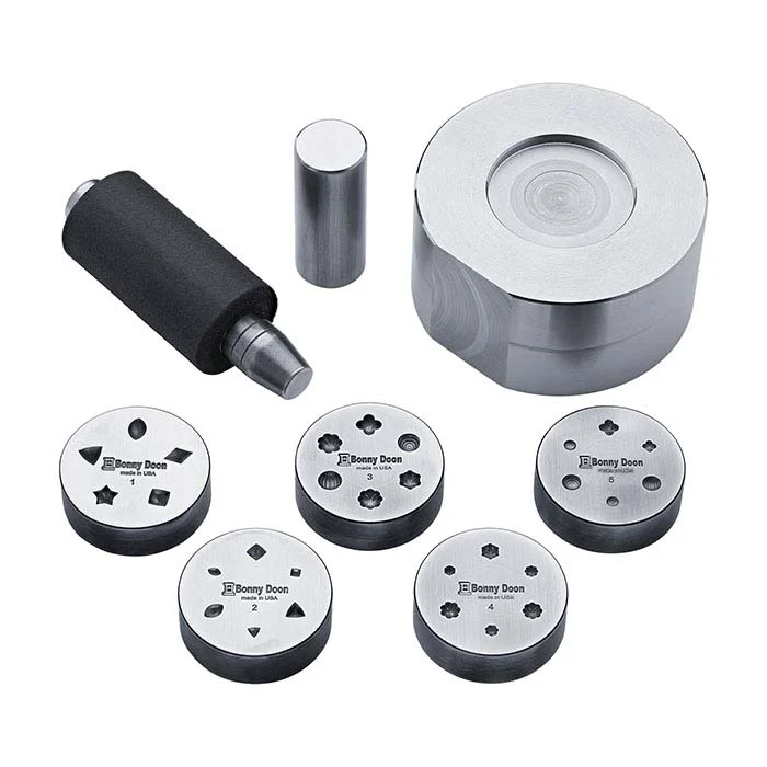 Bonny Doon Mini Coining Dies Shot Plate Deluxe Kit - RioGrande