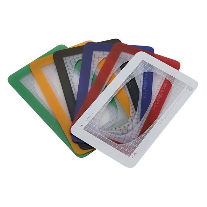 Cool Tools Metal Clay Thickness Rolling Frame Set, Set of 6 - RioGrande