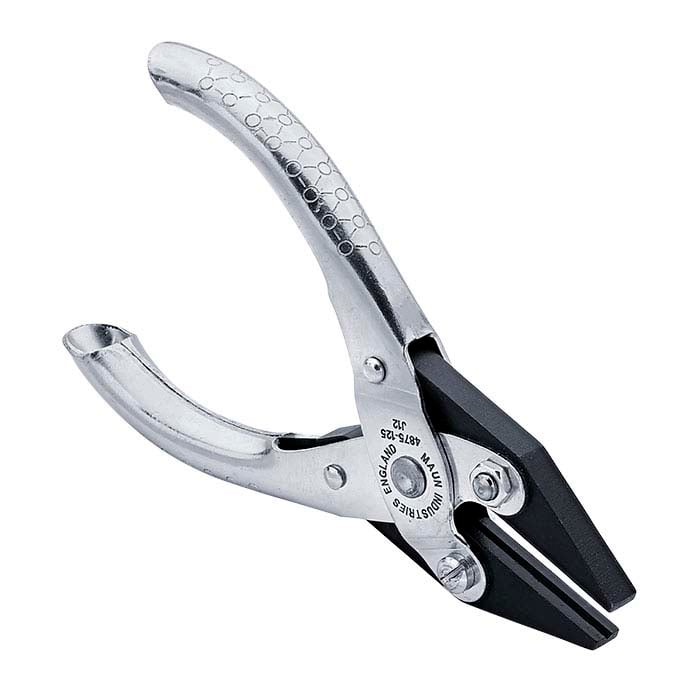 Maun Flat-Nose Slotted Parallel-Action Pliers - RioGrande