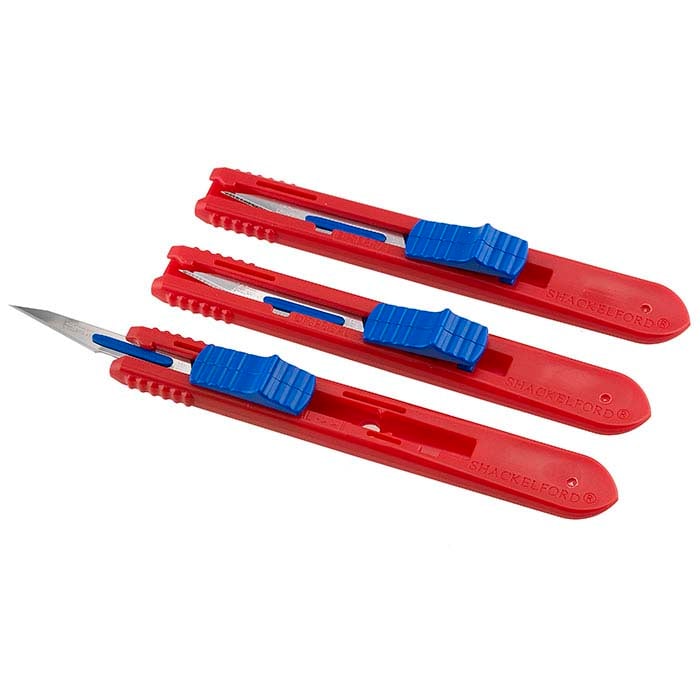 Retractable Straight-Blade Scalpel for Metal Clay - RioGrande