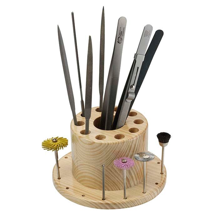 Hardwood Benchtop Tool Organizer - RioGrande