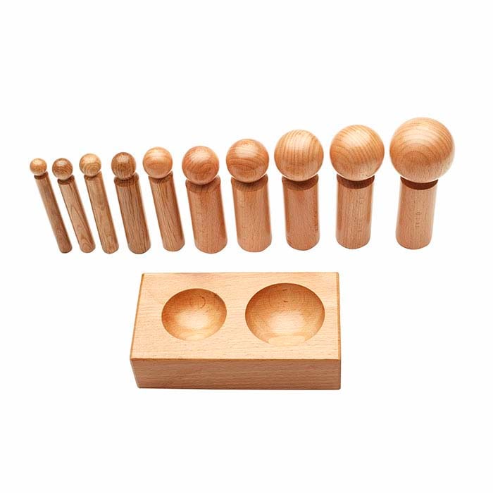 Wood Dapping Block and Punch Set - RioGrande