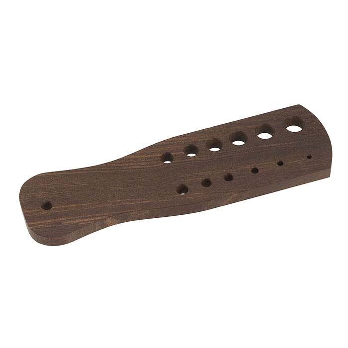 Rosewood Large-Hole Woven-Wire Drawplate - RioGrande