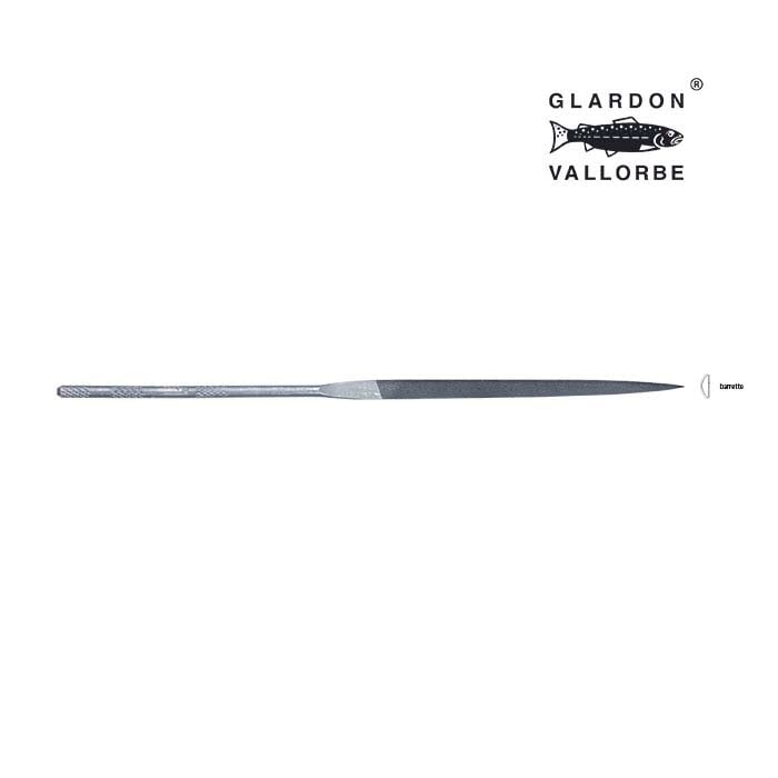 Glardon Vallorbe® Barrette Needle File, Cut #2 - RioGrande