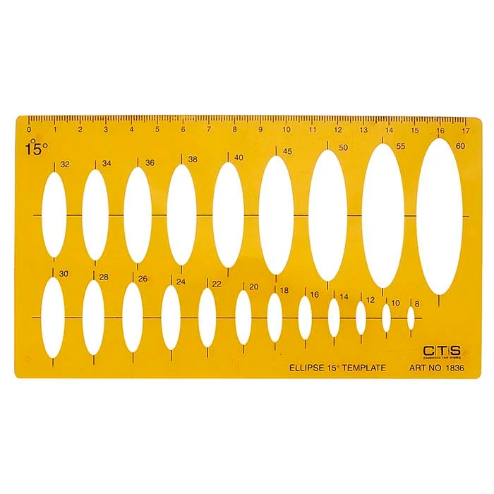 Jewelry Design Template #1836 Ellipse Shapes - RioGrande