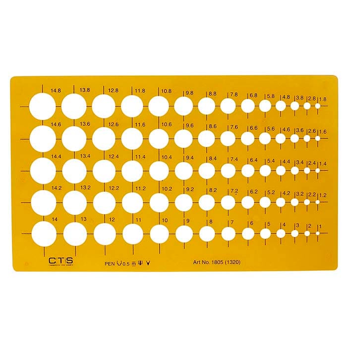 Jewelry Design Template #1805 for Round Shapes - RioGrande