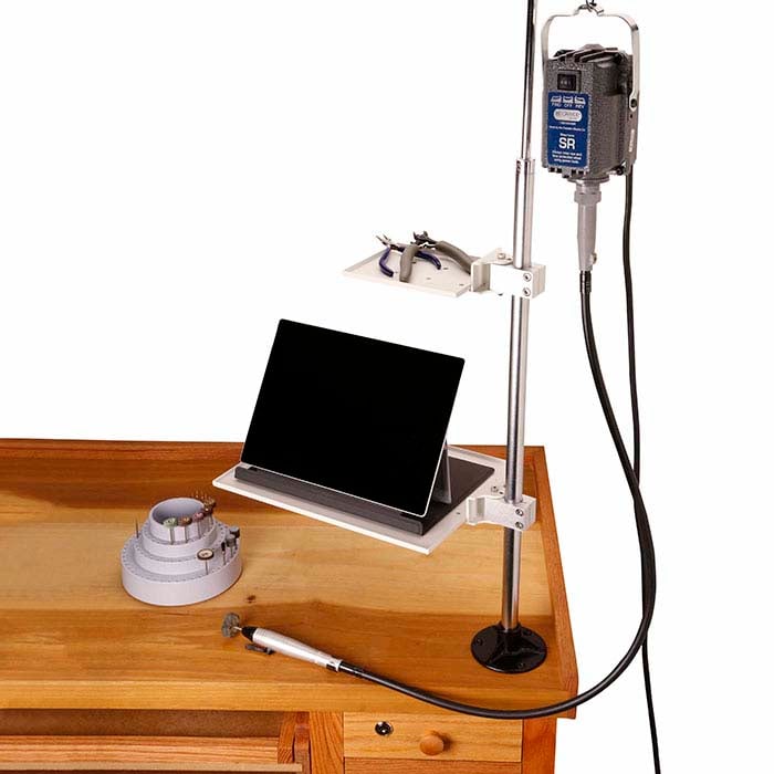 13-1/4" Shelf Arm Accessory for Foredom® Flex Shaft Stand Workbench ...