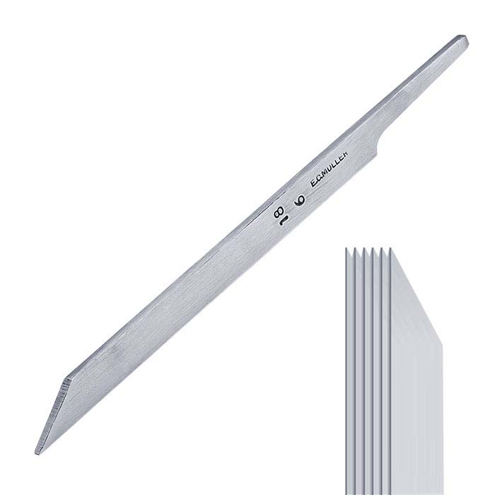 E.C. Muller Carbon Steel Straight Line Gravers #18 - RioGrande
