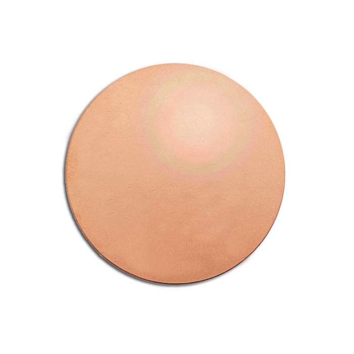 Large Copper Discs, 18-Ga., 1/2-Hard - RioGrande