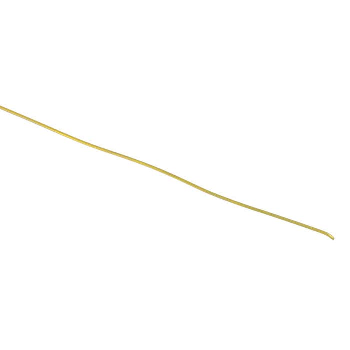 Niobium Anodized Yellow Round Wire, 5-ft. Spool, 22-Ga., 1/2-Hard ...