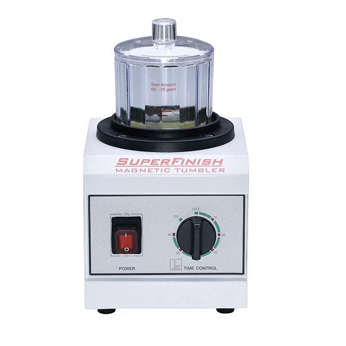 Super Finish 4" Single-Speed Magnetic Pin Finisher - RioGrande
