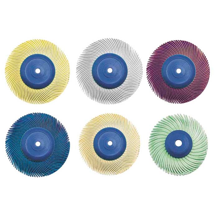 3M 2" 3-Ply Radial Bristle Disc Assortment - RioGrande