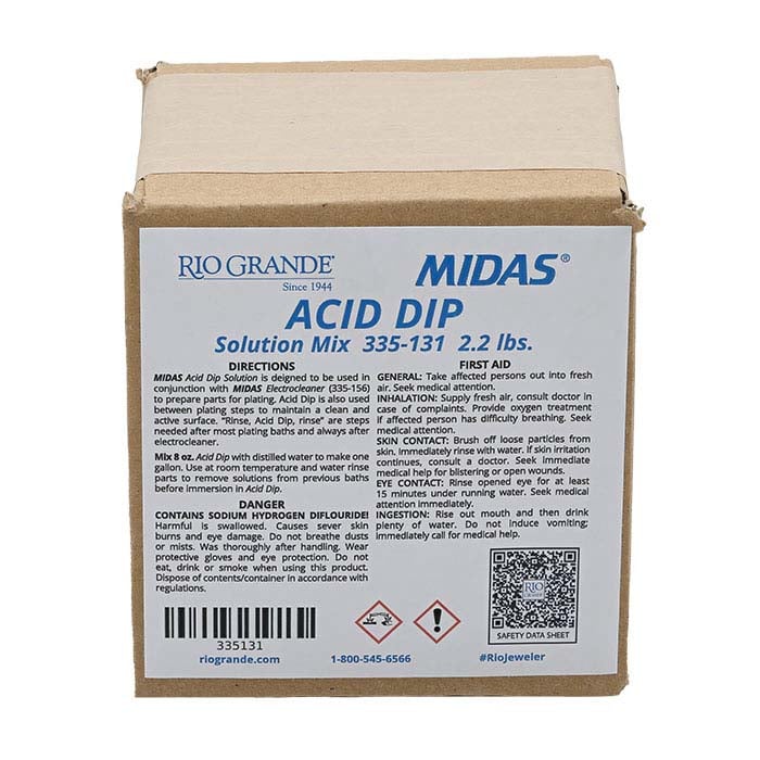 Midas® Acid Dip Solution Mix - RioGrande