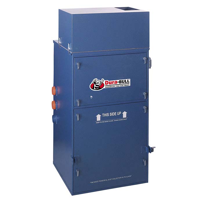 Dura-BULL® 3hp Dust Collector, 1,300 cfm, Used - RioGrande