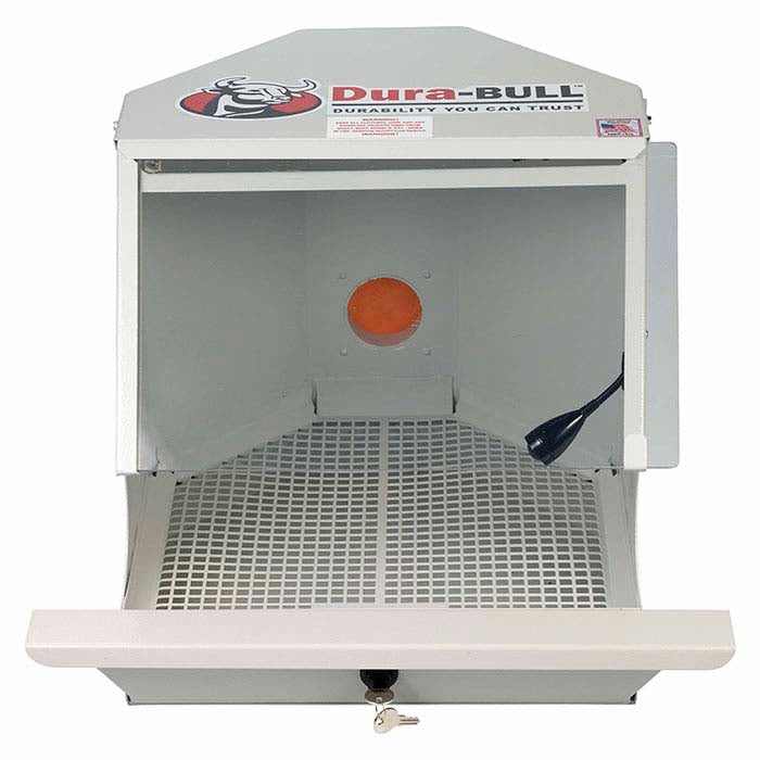 Dura-BULL® Lighted Grinding Box with Locking Catch Tray - RioGrande