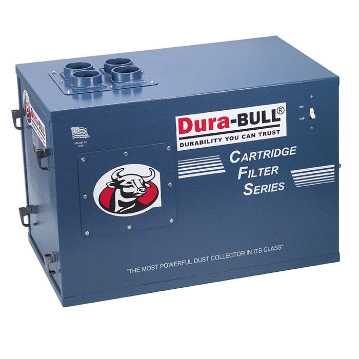 Dura-BULL® 1hp Cartridge Collector, 1100cfm - RioGrande