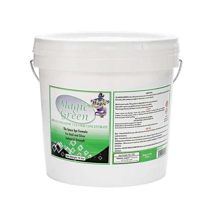 Magic Cast® Magic Green™ Ultrasonic Cleaning Powder, 10 Lbs. - RioGrande