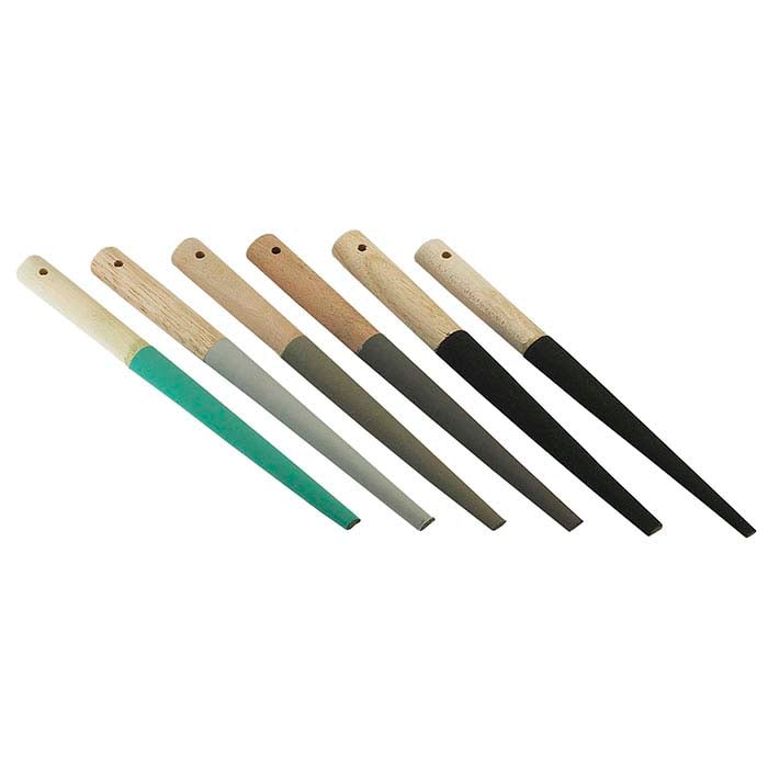 Half-Round Emery Sanding Stick Set, Set of 6 - RioGrande