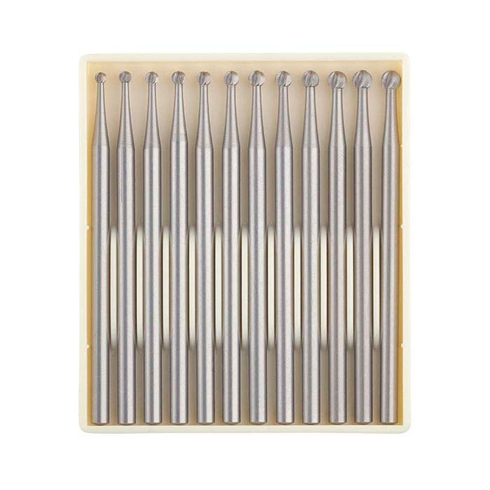 Busch® Tungsten Vanadium Round Bur Set; 1.5–2.6mm - RioGrande