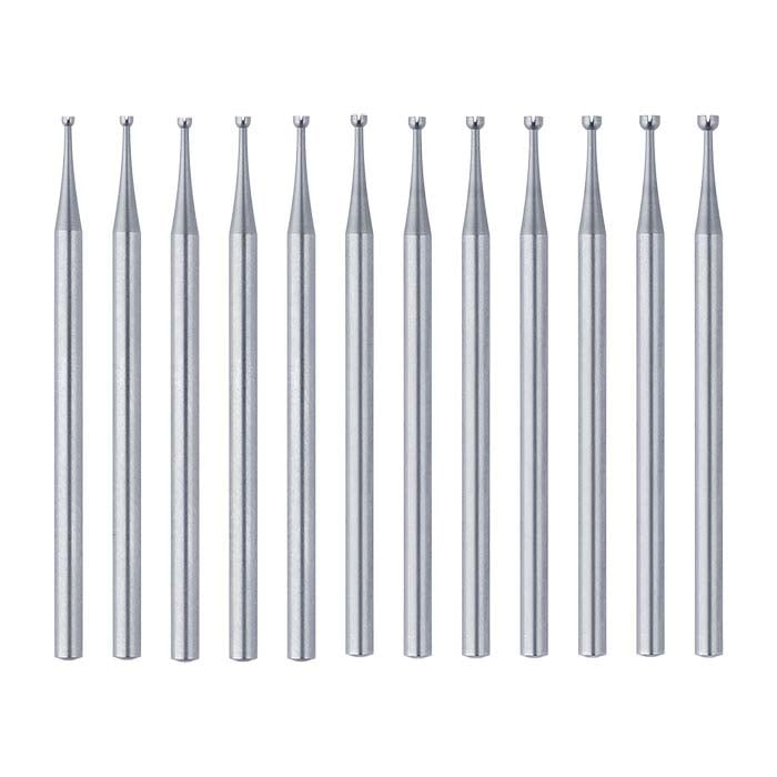 Technique™ Tungsten Vanadium Twincut Cup Bur Set, Set of 12 - RioGrande