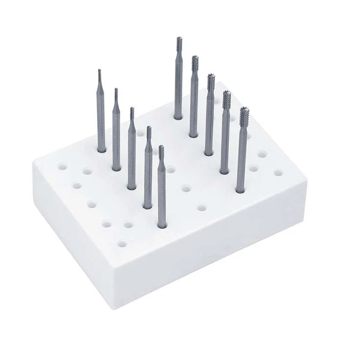 Technique™ Square Cross-Cut Burs, Set of 10 - RioGrande