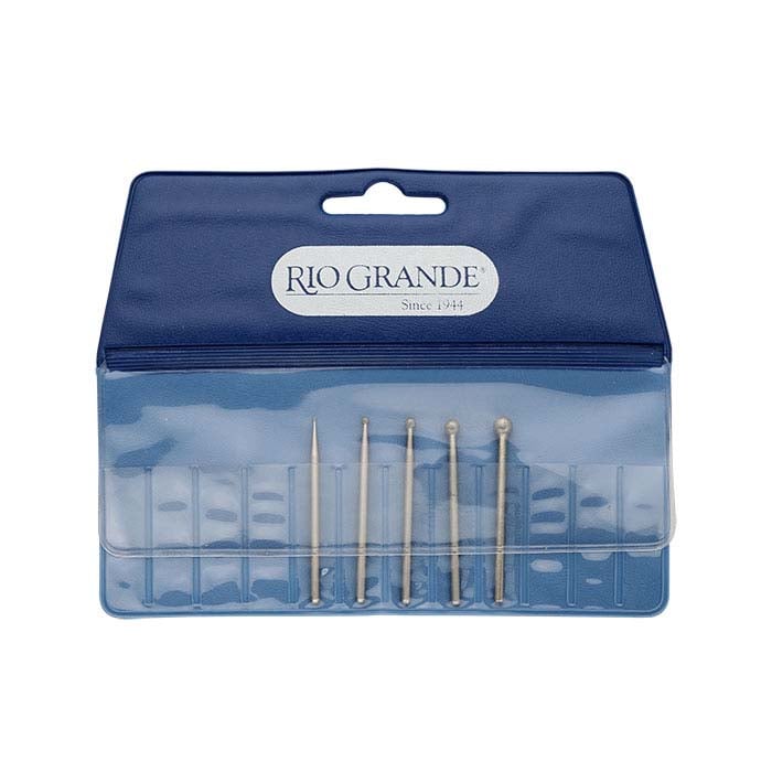 Diamond Round Bur Set, Set of 5 - RioGrande