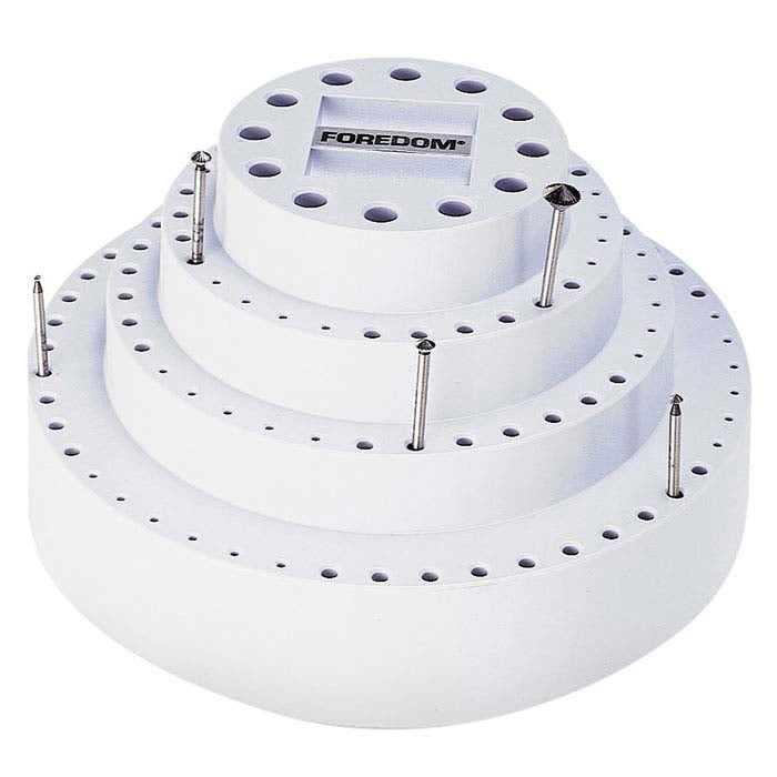 Foredom® Plastic Rotating Bur Organizer - RioGrande
