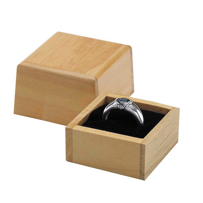 Pine Handmade Ring Gift Box - RioGrande
