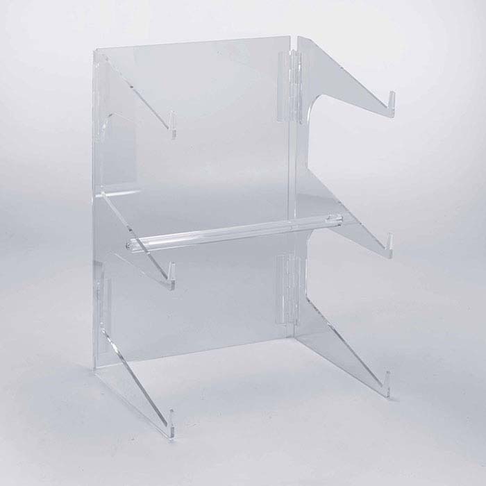 Clear Acrylic Folding Jewelry Tray Display Stand - RioGrande