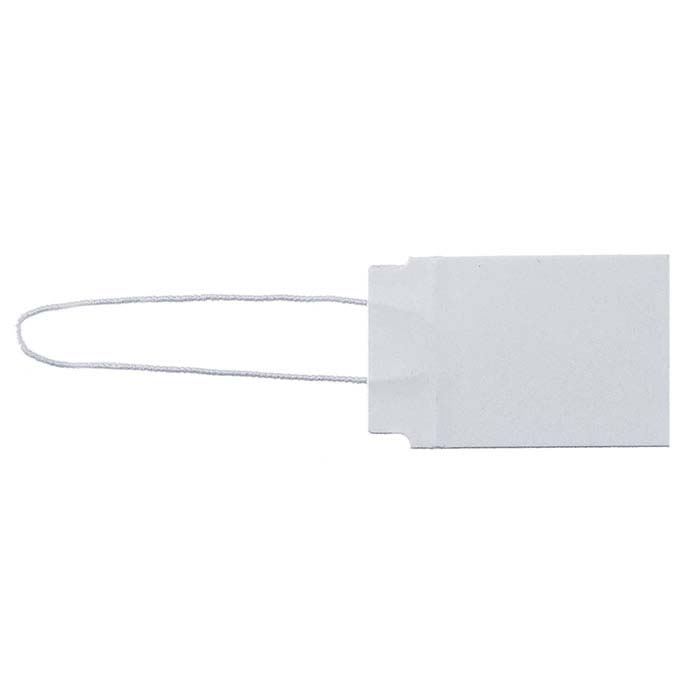 White Elastic String Tag - RioGrande