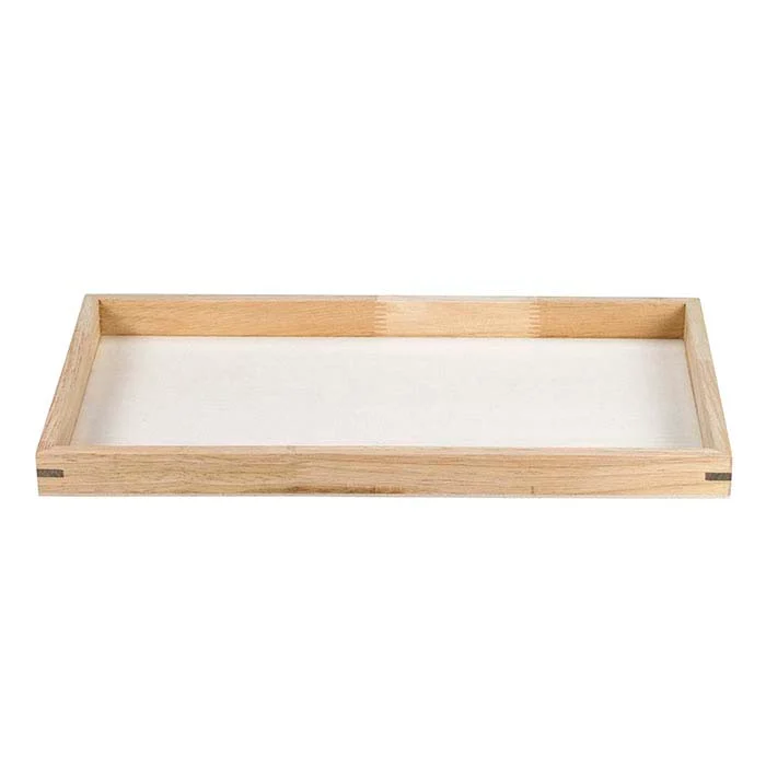 Natural Wood Stackable Full-Size Tray - RioGrande