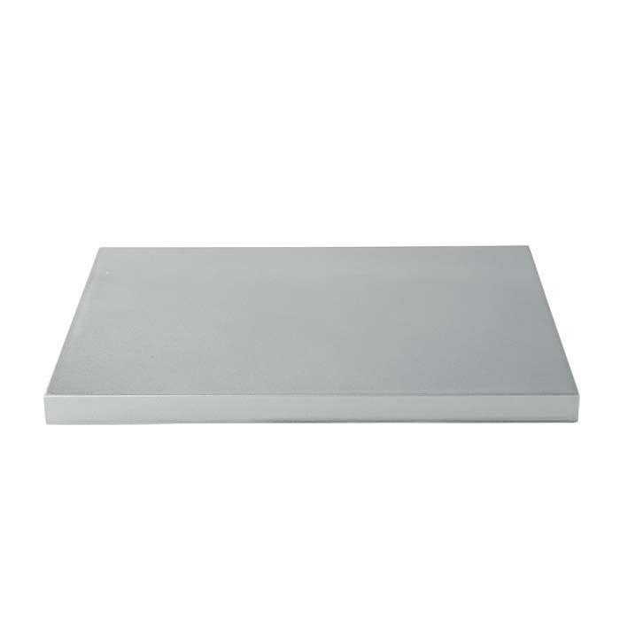 Metallic Silver Plastic Rectangle Riser Display - RioGrande