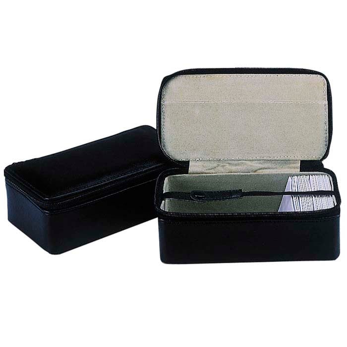 Black Leather Organizer Case for Stone Papers - RioGrande