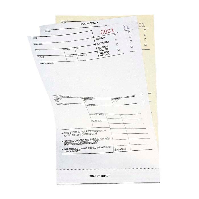 Trak-It Ticket®, 1500 Quantity - RioGrande