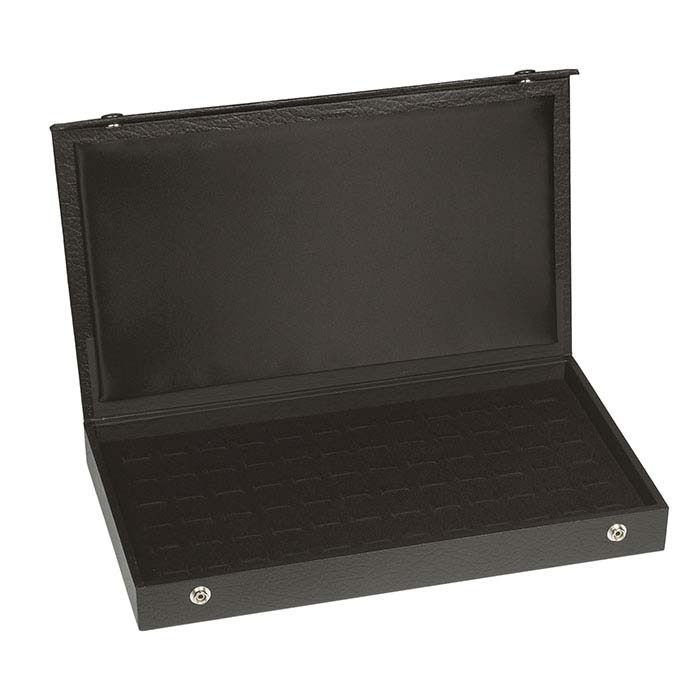 Black 72-Slot Ring Case - RioGrande