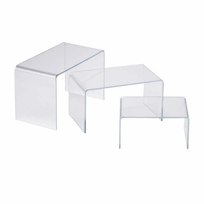 Clear Acrylic Tall Riser Display Set - RioGrande