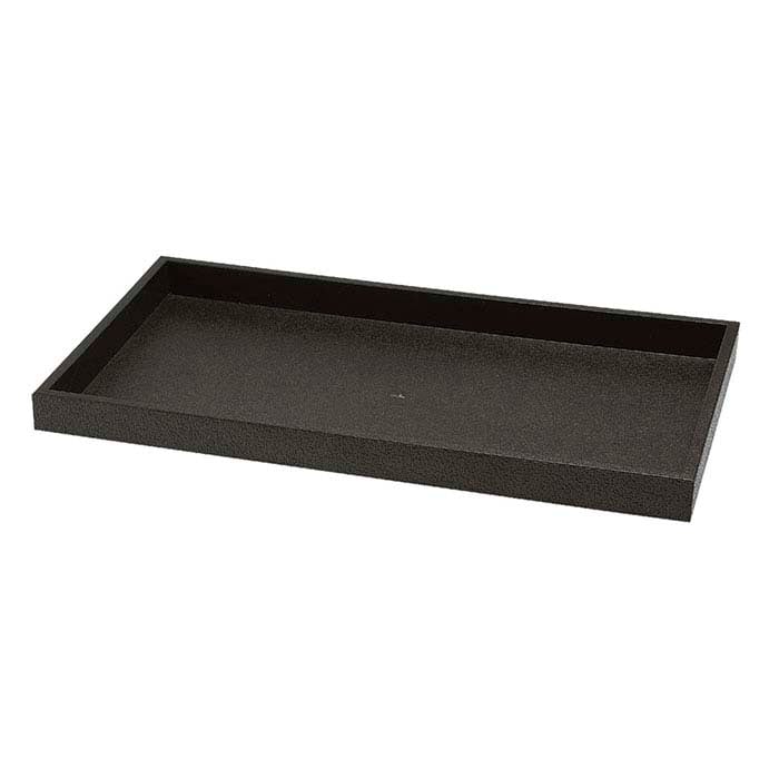 Black Plastic Full-Size Tray - RioGrande