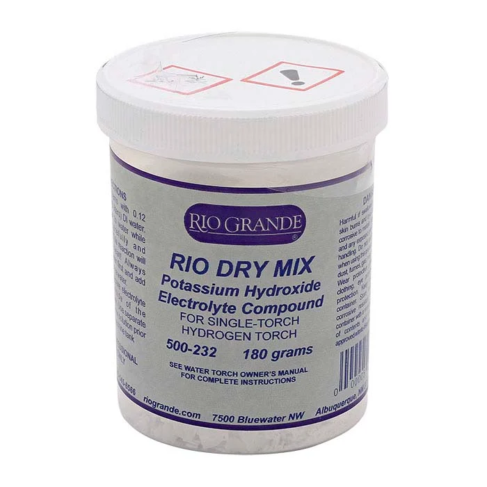 Rio 180g Dry Mix Potassium Hydroxide Electrolyte Compound for Single ...