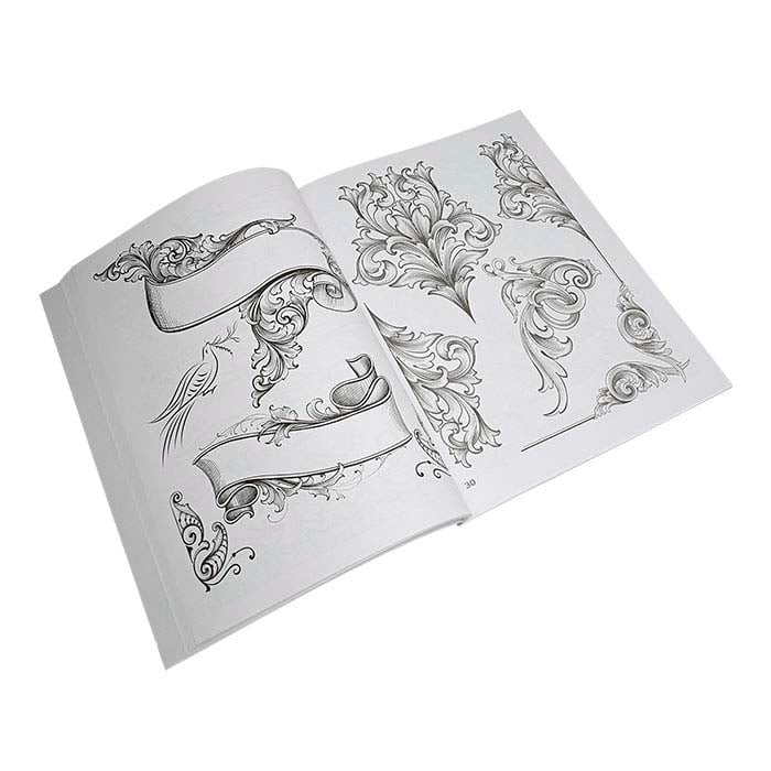 Ornate Scrollwork & Ornamental Designs by Sam Alfano, Book - RioGrande