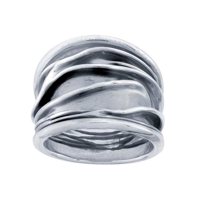 Sterling Silver Fold-Formed Ring - RioGrande