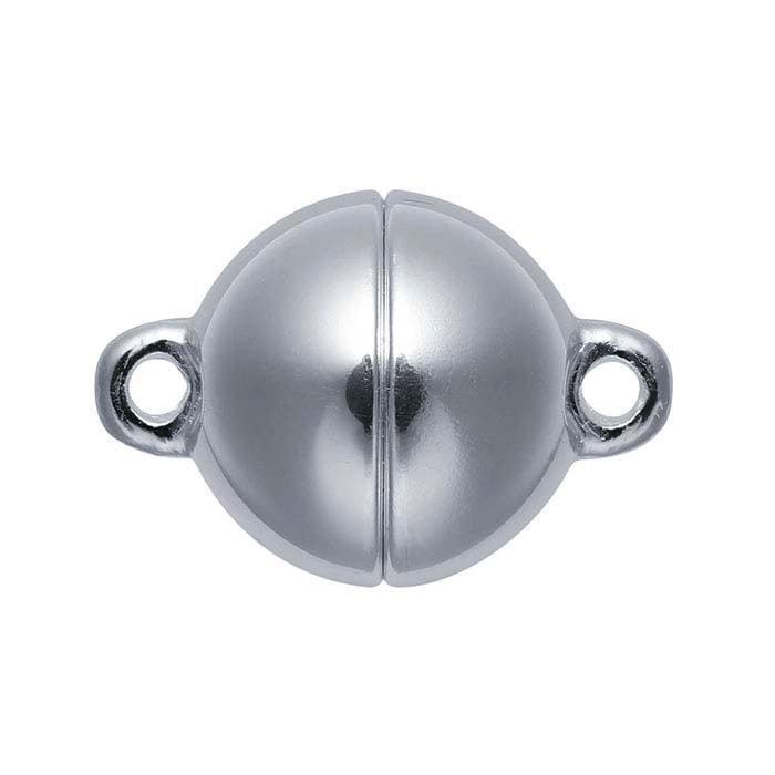 Langer® Sterling Silver Round Ball Magnetic Clasp - RioGrande