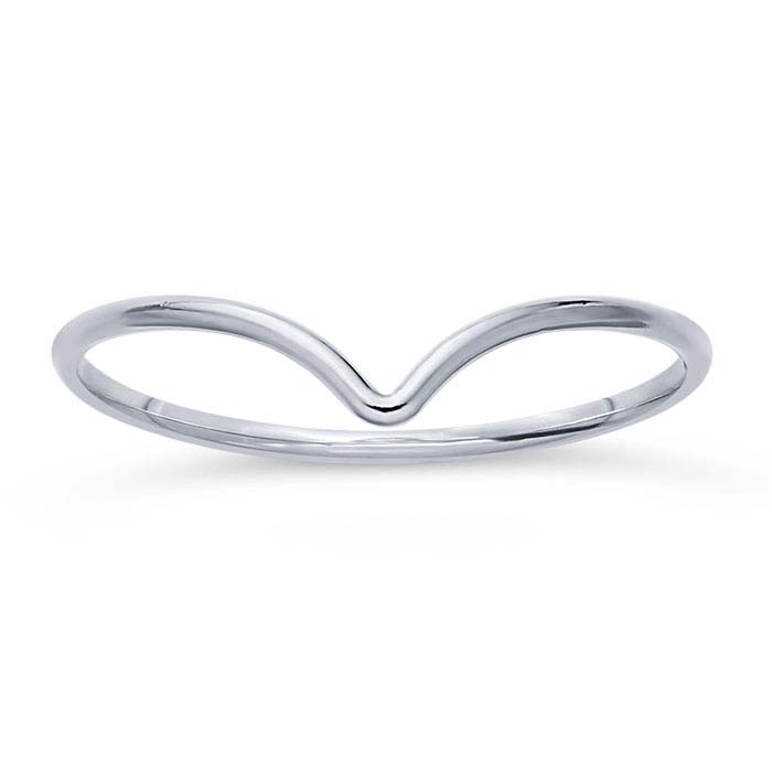 Sterling Silver Chevron Ring - RioGrande