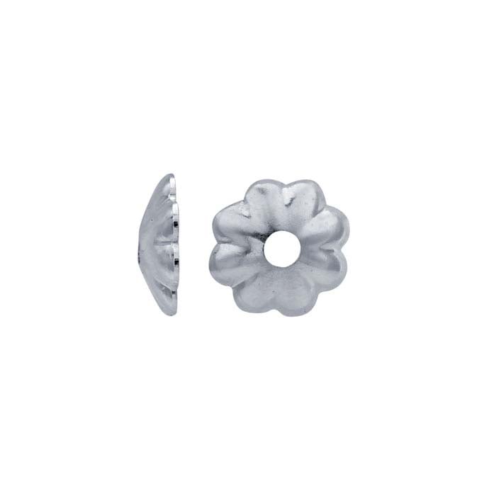 Sterling Silver Flower Bead Cap - RioGrande