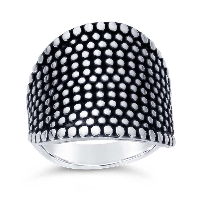 Sterling Silver Dot Ring - RioGrande