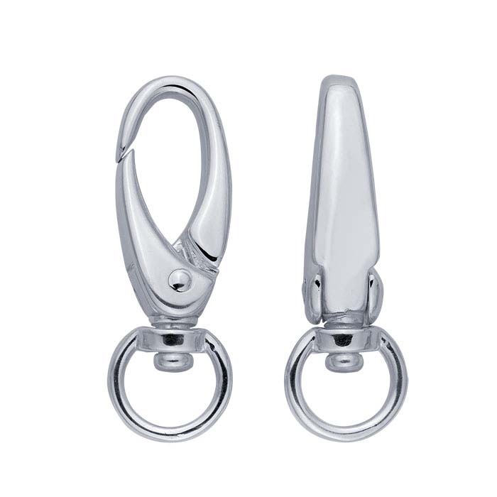 Sterling Silver Key Chain with Swivel Ring - RioGrande