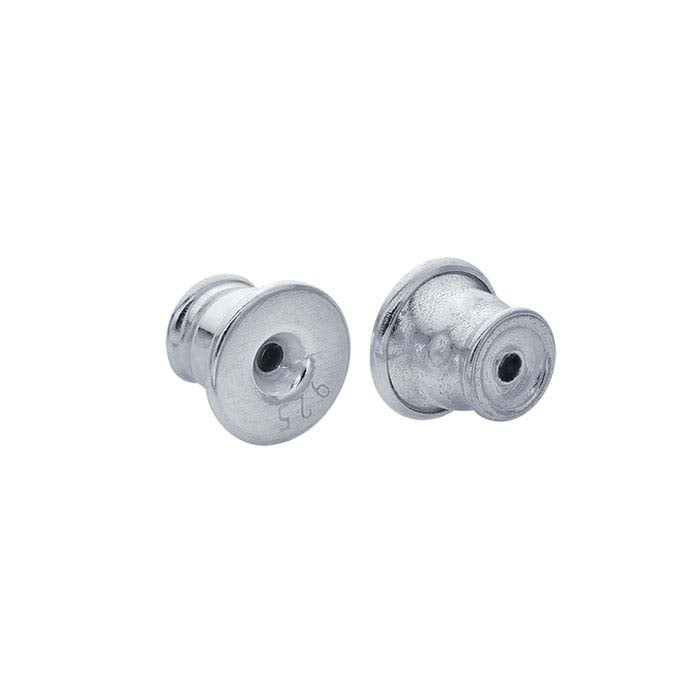 Sterling Silver 6mm Bullet Clutch - RioGrande